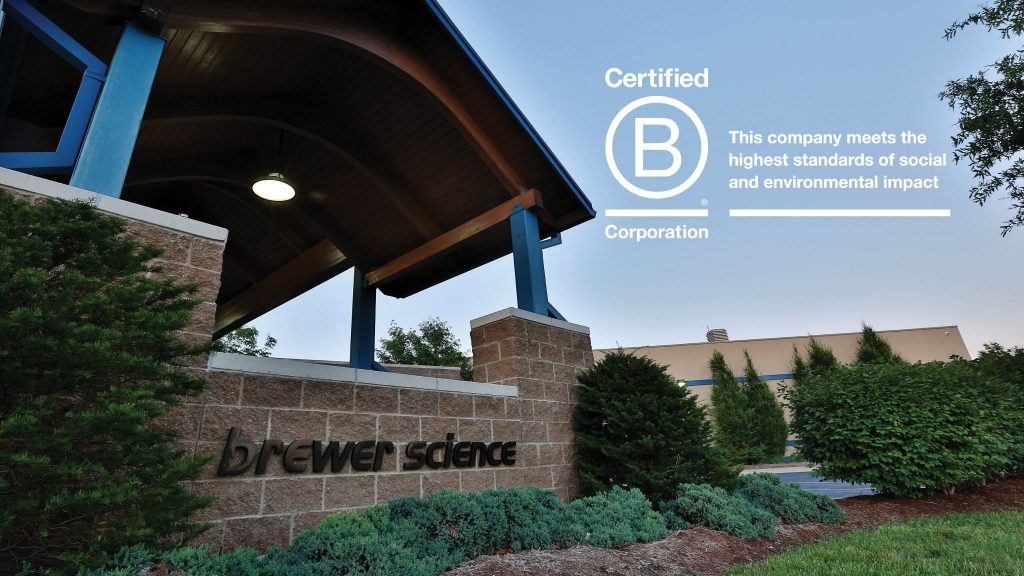 Brewer Science Recognized as Certified B Corporation - Brewer Science