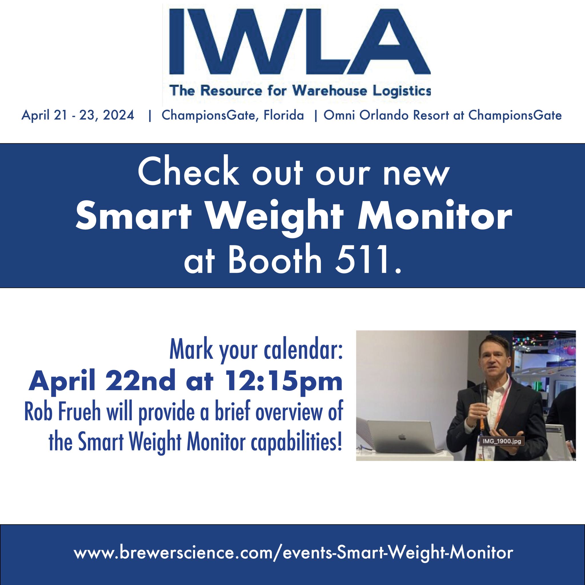 IWLA - Check out Brewer Science's Smart Weight Monitor at Booth 511 ...