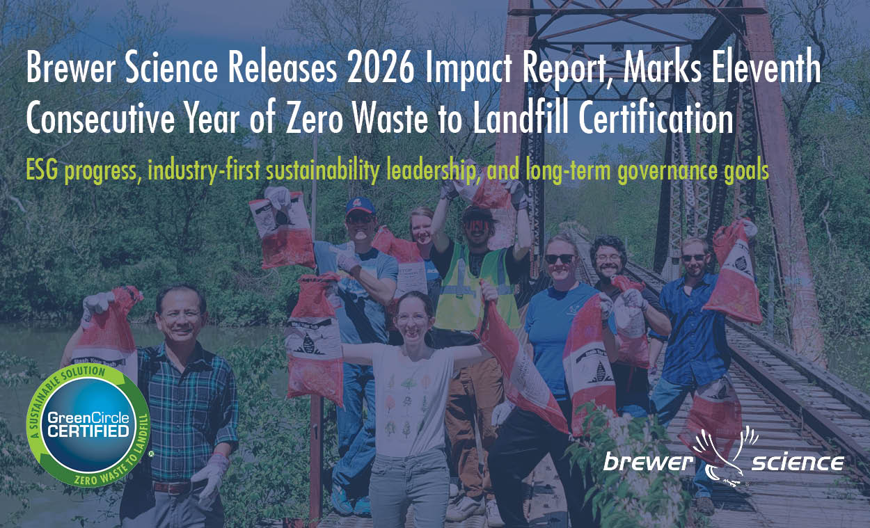 Brewer Science Releases 2026 Impact Report, Marks Eleventh Consecutive ...